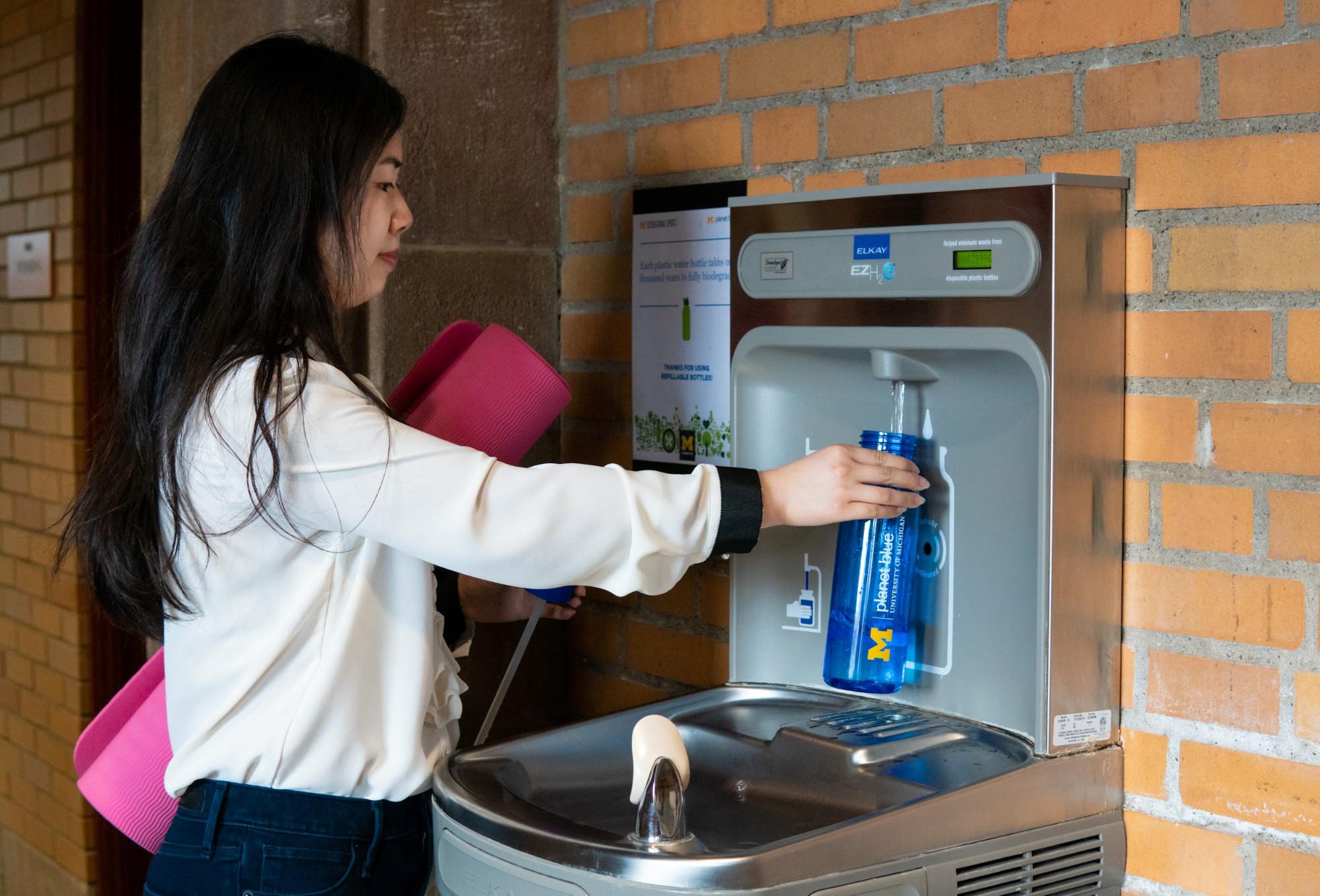 Responding to popular demand for water bottle refill stations - stories ...
